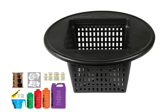 Amazon.com: Generic (6 Pack) 6 Inch SQUARE Wide Mesh Lip Bucket Basket ...