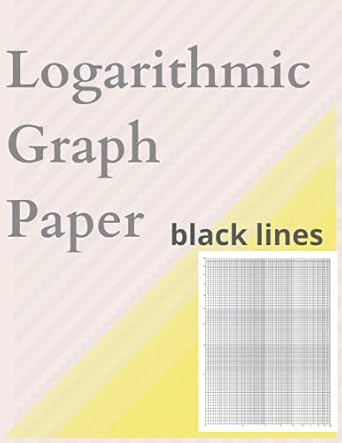 Logarithmic Graph paper: black lines , Log-Log scales , 60 Sheets: DP ...