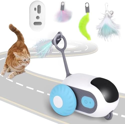 Amazon.com : Lupapa 2.0 Remote Control Smart Cat Toy, Interactive ...