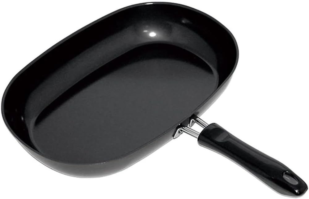 Amazon.com: 杉山金属 Sugiyama Metal KS-2889 Oval Frying Pan, Made in Japan ...