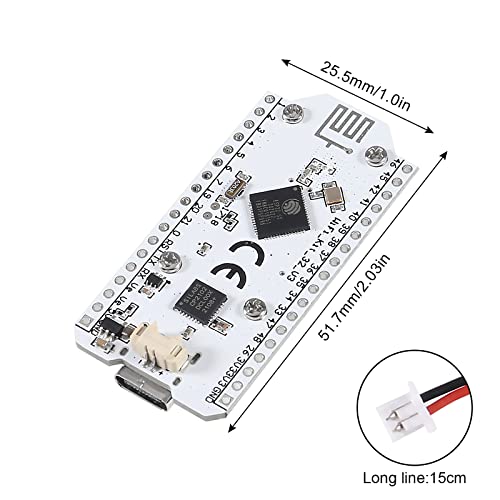 Snapklik.com : 2PCS ESP32 OLED WiFi Kit V3 Type-C ESP-32 0.96 Inch Blue ... Snapklik.com : 2PCS ESP32 OLED WiFi Kit V3 Type-C ESP-32 0.96 Inch Blue ...