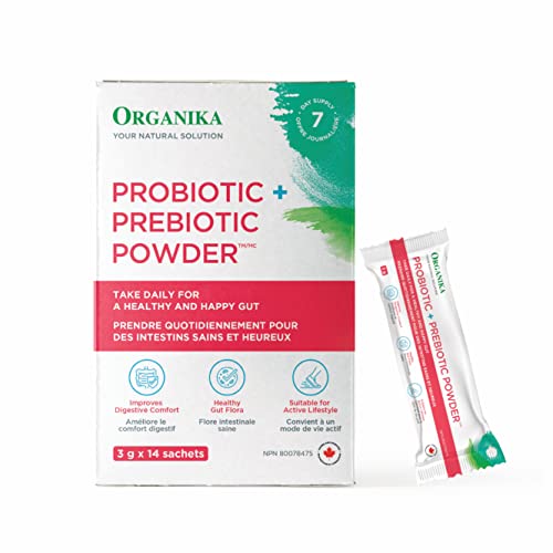 ORGANIKA PREBIOTIC + PROBIOTIC Powder 3 G X 14 SACHETS – BigaMart
