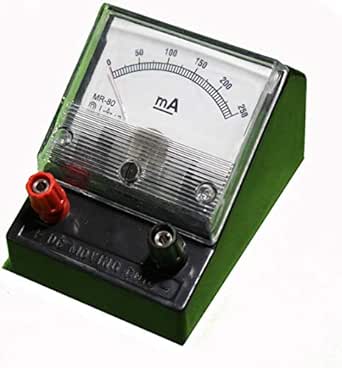 Labworld analog dc ammeter 0-250 mA for lab desk stand type ...