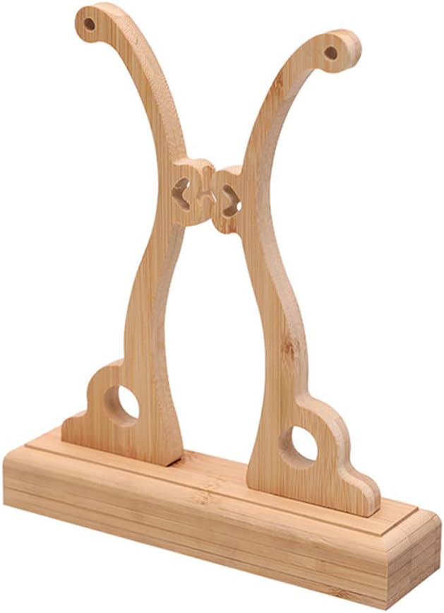 Amazon.com: kekafu 1pc Wooden Hand Held Fan Display Stand Japanese Fan ...