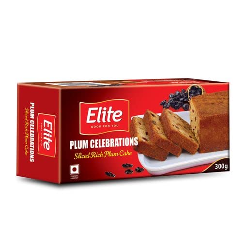 ELITE Plum Celebration Cake, 300gm : Amazon.in: Grocery & Gourmet Foods