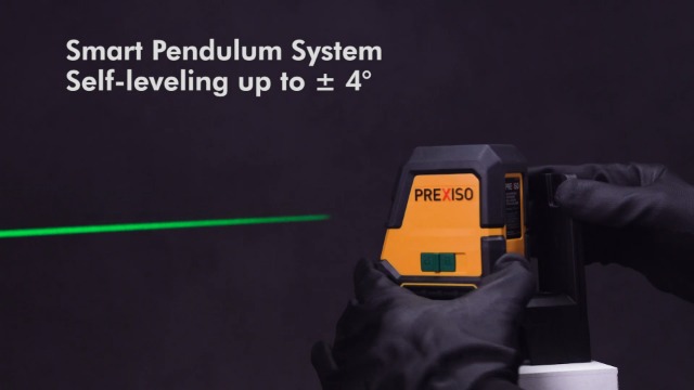 Watch PREXISO 100Ft Green Laser Level Rechargeable Self Leveling on ...