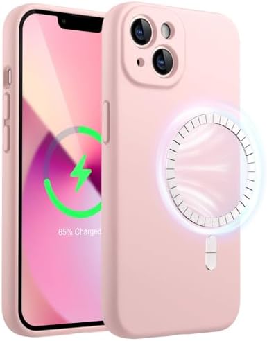 JETech Magnetic Silicone Case for iPhone 13 6.1-Inch, Compatible with ...