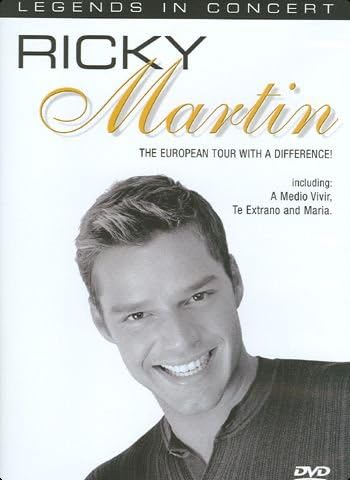 BEST OF RICKY MARTIN GREATEST HITS LIVE - LEGENDS IN CONCERT (2007 ...