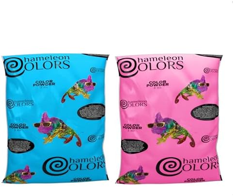 Amazon.com: Chameleon Colors Gender Reveal Powder - 5 lb Bag of Blue ...