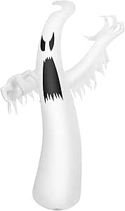 Amazon.com: COSTWAY 12ft Halloween Inflatable Ghost, Quick Blow up ...