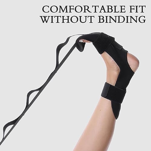 MUNSKT Yoga Stretching Strap, Flex Strap for Back Pain, Hamstring ...