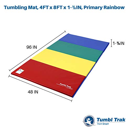 Snapklik.com : Tumbl Trak Gymnastics Folding Tumbling Panel Mat