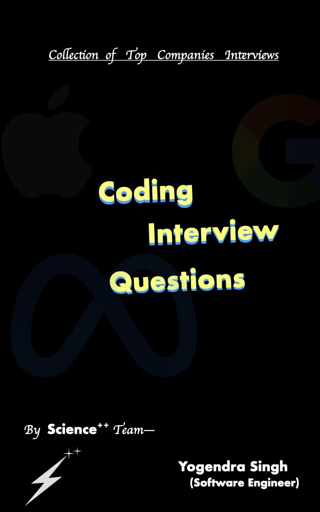 Coding Interview Questions: For coders eBook : Singh, Yogendra: Amazon ...