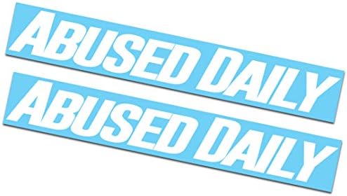 Amazon.com: 2 Pack - Locally Hated Decals/Stickers 2x11 : Automotive