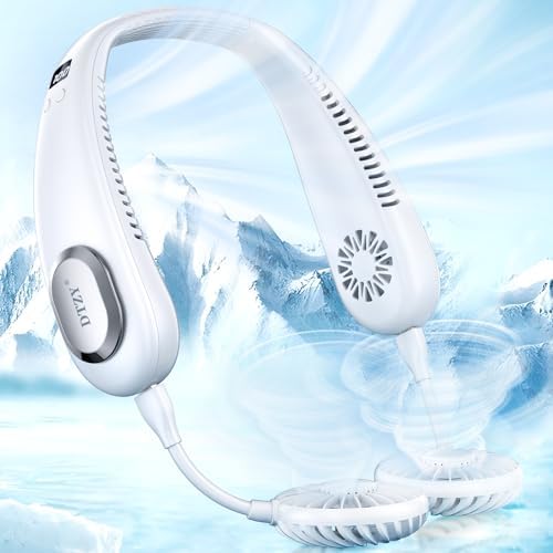 Amazon.com: KAOJMUQ Portable-Wearable-Neck-Air-Conditioner, 360° Around ...