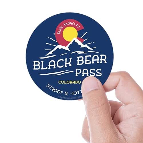 Amazon.com: Colorado Passes Stickers - Choose from 35+ Rocky Mountain ...