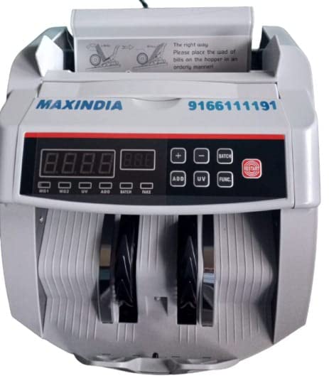 MAX India Latest Updated Super Heavy Duty Note Counters Machine|Cash ...