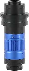Amazon.com: Microscope 300X 450X 600X 900X Adjustable C Mount Lens 0.7X ...