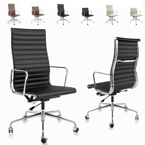 Find The Best Genuine Leather Office Chair Reviews & Comparison - Katynel