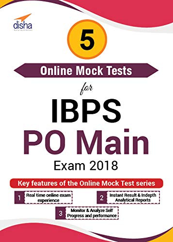 Disha Publication 5 Mock Tests for IBPS PO Mains Exam 2018 (Email ...