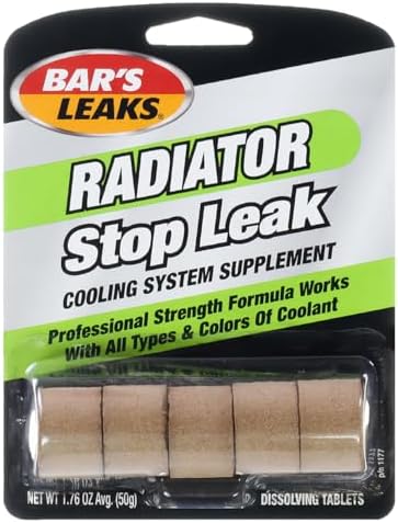 Amazon.com: Bar's Leaks Radiator Stop Leak Tablets, 1.76oz : Automotive