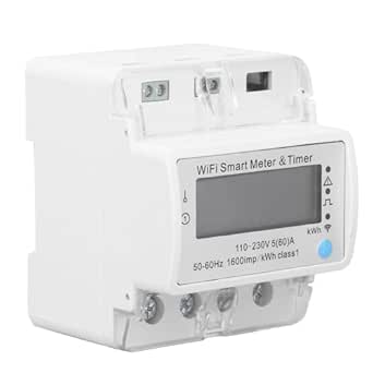 Amazon.com: Smart Energy Monitor, Impact Resistant Electricity Meter ...