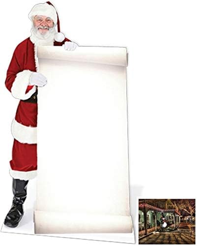 Amazon.com: (Starstills UK) Fan Packs Santa with Large Sign - Christmas ...