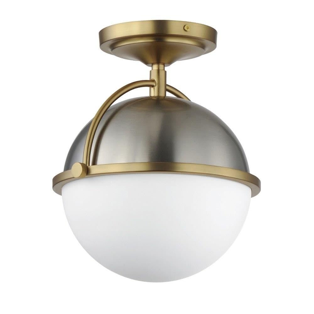 Maxim Duke - 1 Light Semi-Flush Mount-10.75 Inches Tall and 9.5 Inches ...