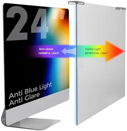 Amazon.com: Gailac Anti Blue Light & Anti Glare Screen Protector,23-24 ...