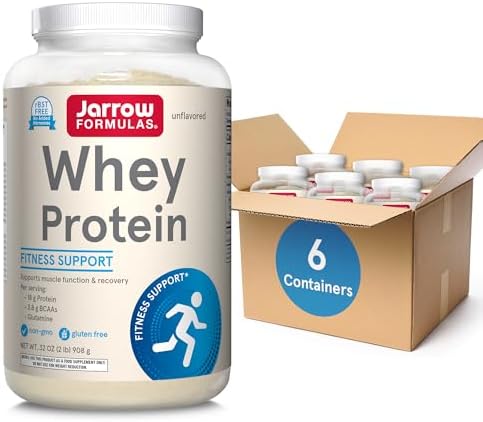 Amazon.com: Jarrow Formulas Whey Protein With 18g of Protein, 3.8g of ...