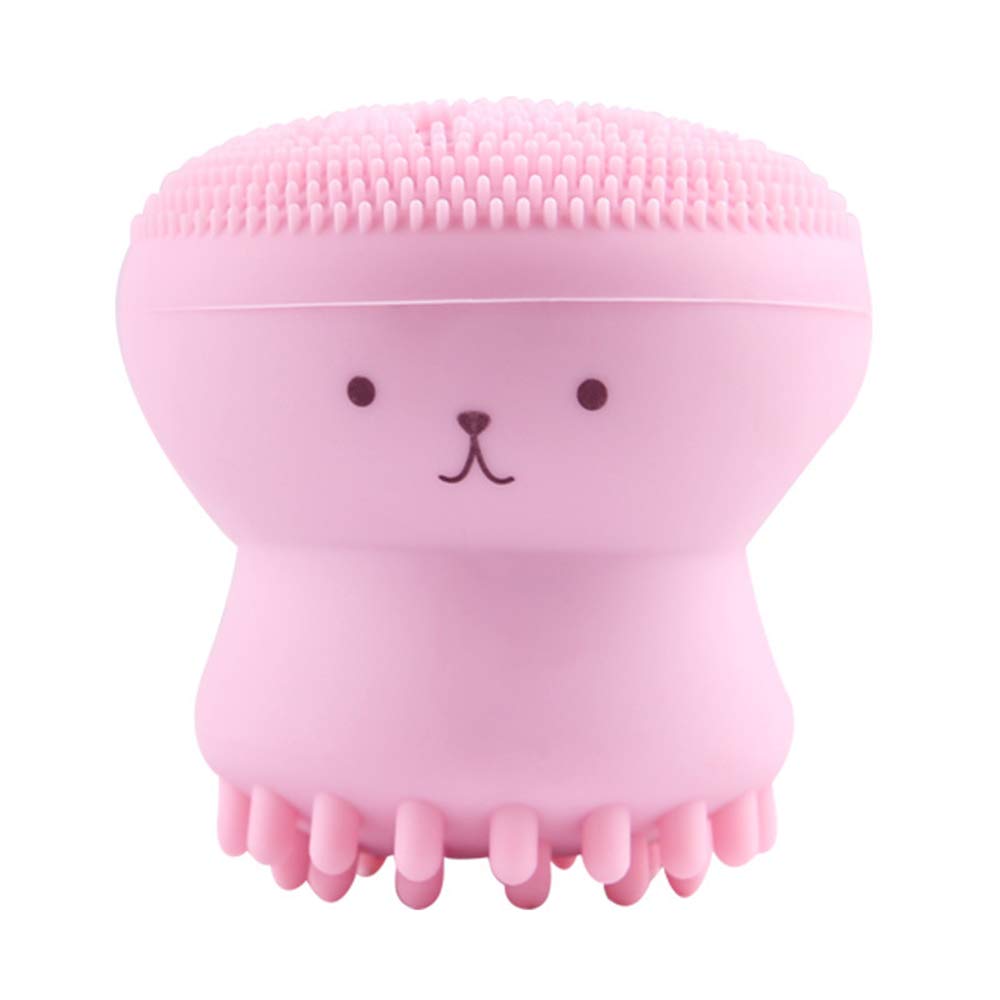 Amazon.com: Octopus Shape Facial Cleansing Brush, Small Silicone Facial ...