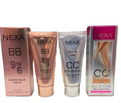 CC Cream, 01 - Beige, Light Face Makeup with Natural Coverage, SPF 30 - Tinted Moisturizer to ...