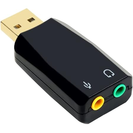 Amazon.com: USB 3.5mm Stereo Jack Audio Adapter, USB to AUX Cable ...
