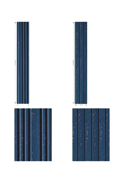 Dimensions Interiors - Decorative louvers for Wall Designing for Living ...