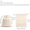 Amazon.com: Tendwarm 20 Pieces 5x7 Inches Cotton Drawstring Bags ...