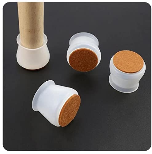 GION Silicone Chair Leg Cups Hardware Floor Protectors, Round Chair Leg ...