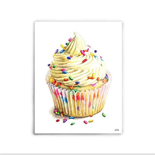 Cupcake Canvas Art