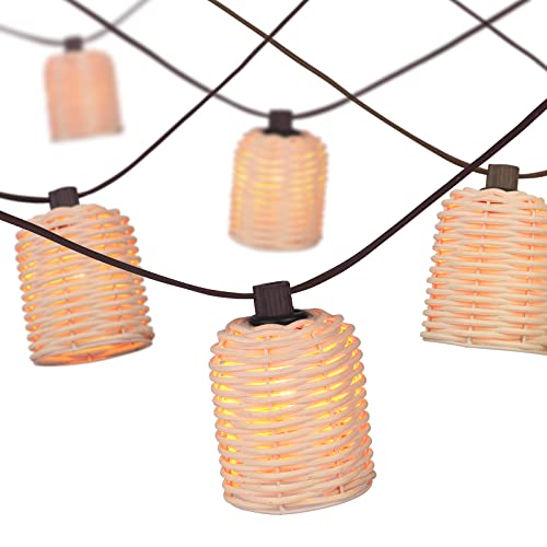 Best Rattan Indoor String Lights: Transform Your Space with Natural ...