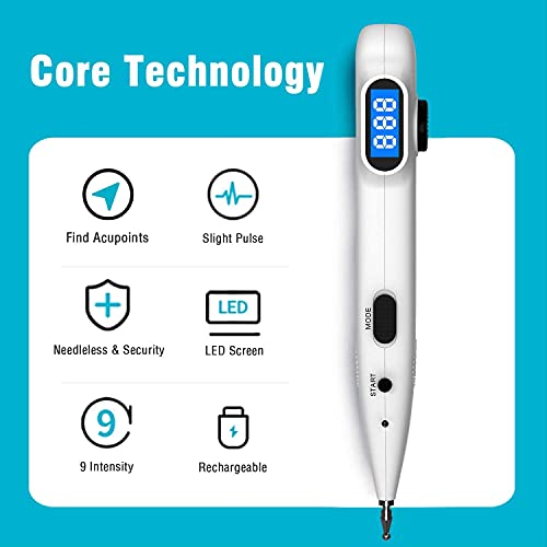 Electronic Acupuncture Pen Electric Meridian Energy Pen Finding ...