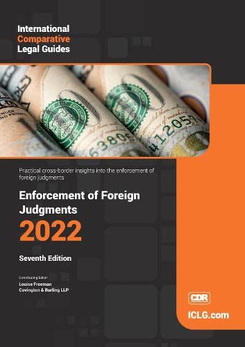 Buy International Comparative Legal Guide – Enforcement of Foreign ...