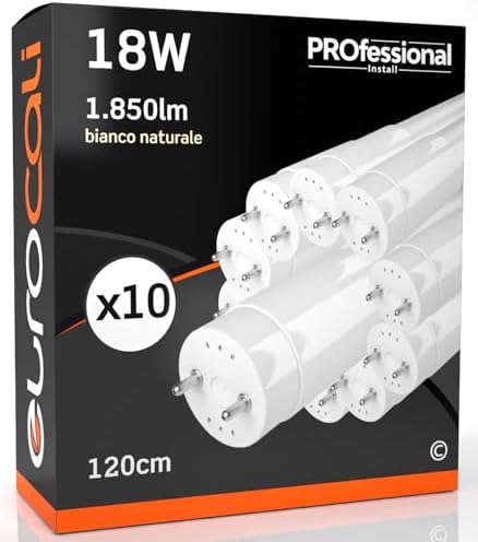 Tubes LED 120 cm G13 T8 12 18 W de standard à super efficacité - Forme ...
