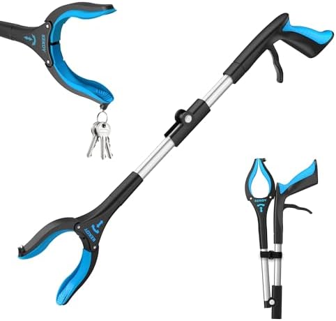 Amazon.com: Kekoy 26inch Grabber Reacher Tool for Seniors, Foldable ...
