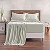 Amazon.com: Chanasya Premium Ruffle Sheet Set - Shabby Chic Double ...