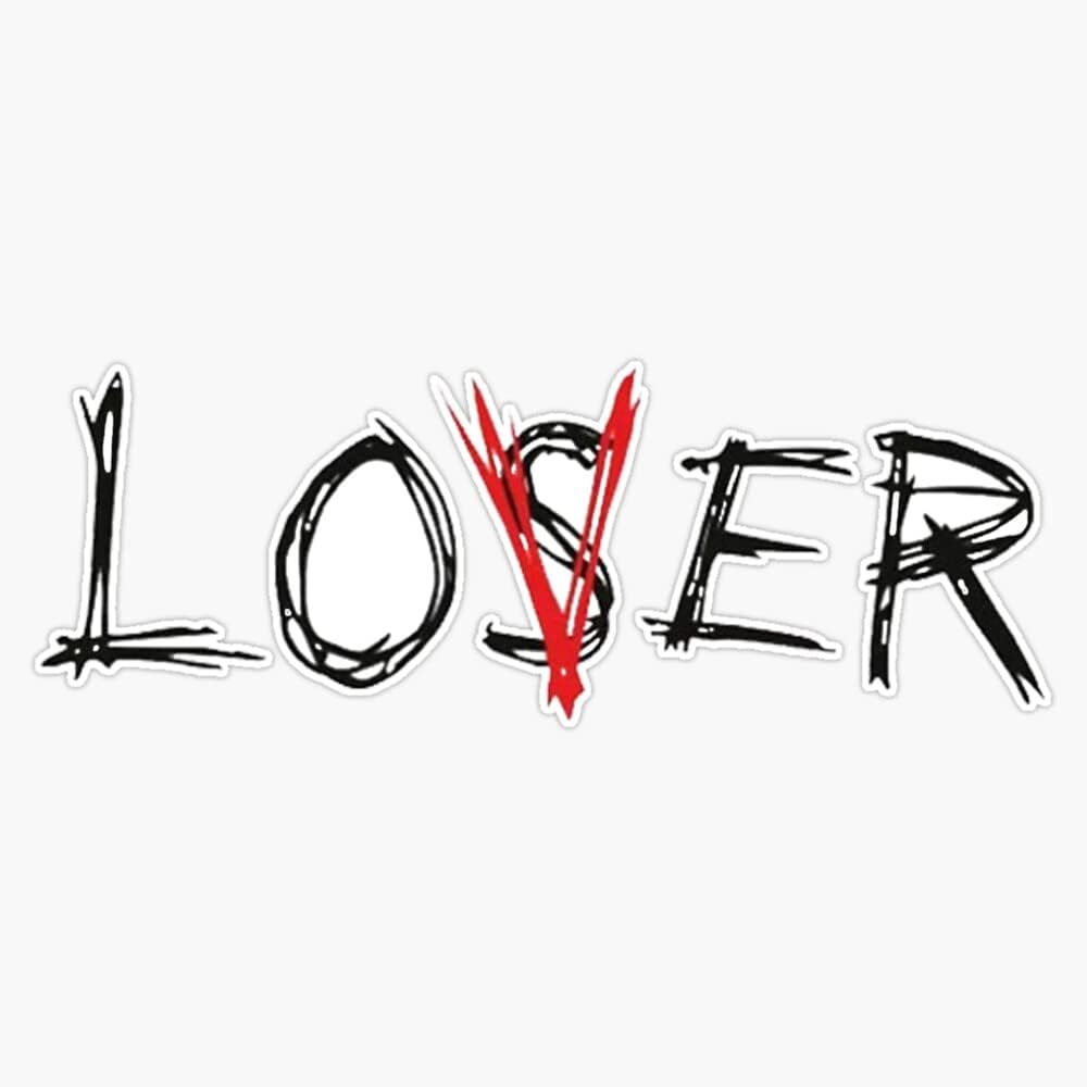 Amazon.com - Savage Red - Text Sticker Vinyl Bumper Sticker 6 Mil Thick ...