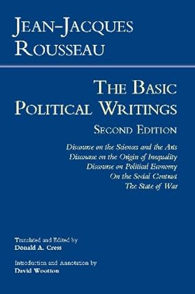 Amazon.com: The Basic Political Writings (Second Edition) (Hackett ...