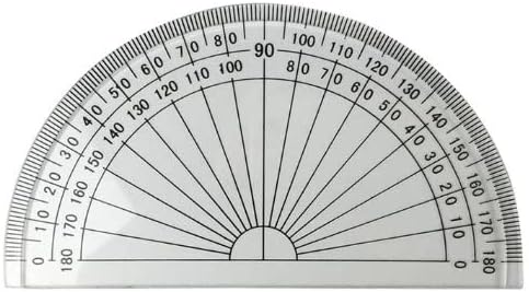 Protractor | Geometric Tools | Maths Tool : Amazon.co.uk: Stationery ...