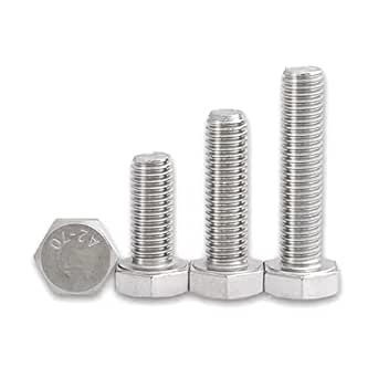 2 Pcs M14 Hex Bolt M14-2 x 85mm UNC Hex Head Screw Bolts A2-70(304 ...