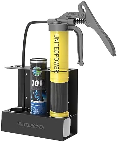 Amazon.com: SteelChimp Grease Gun Holder - Wall Mount Lubricant Gun ...