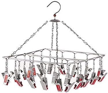 WEWEL® Heavy Quality Square Stainless Steel Clothes Drying Hanger ...