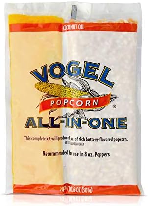 Amazon.com: Vogel All in One Coconut Oil Popcorn Kit, 10.6 Ounce (Pack ...